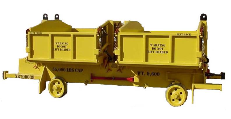 Superior Sales & Service > Dump Carts > Dual Side Dump Cart
